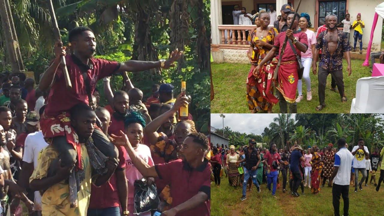 Maternal Visit Of My Brother's Wearing Cloth Ceremony (IWA AKWA) - YouTube