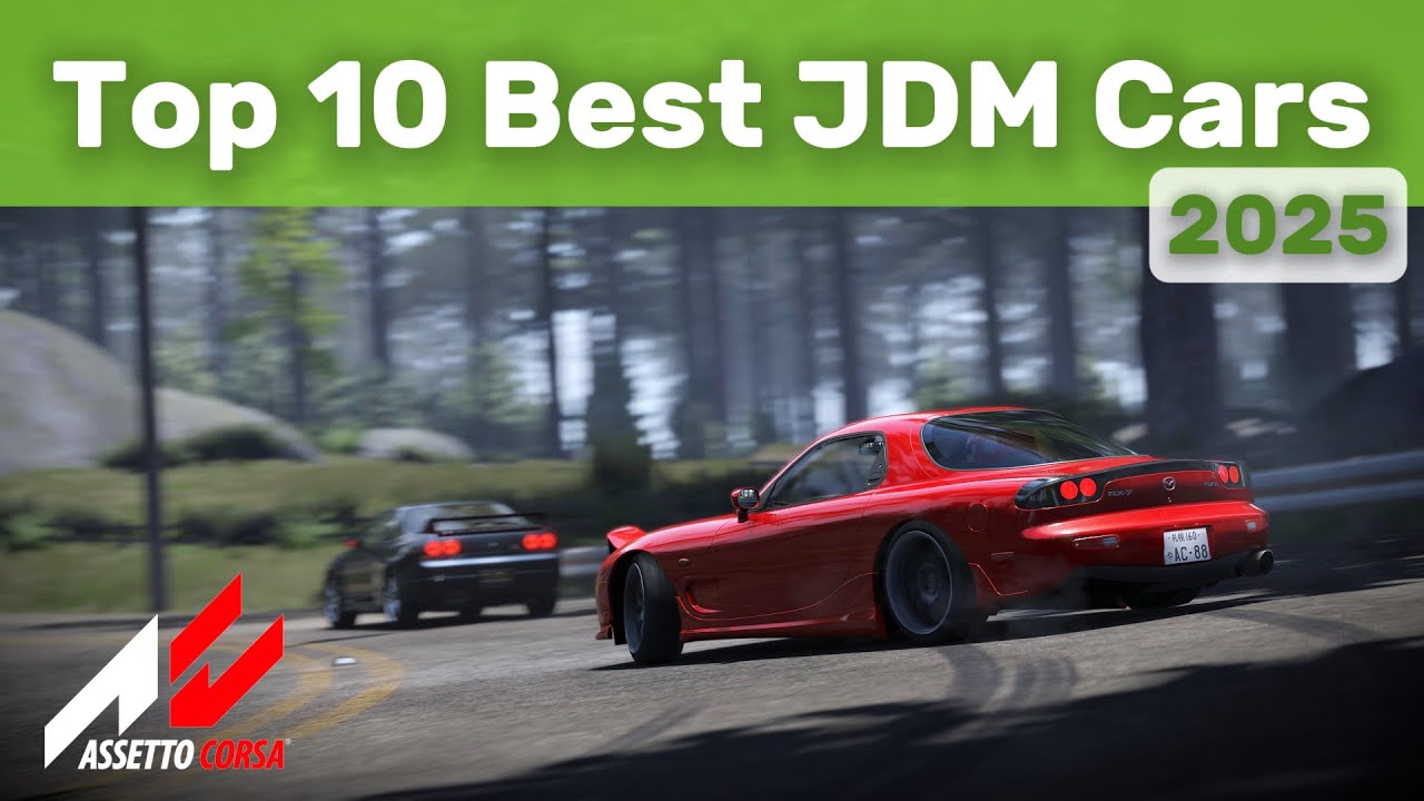 TOP 10 Best JDM Cars for Assetto Corsa! - YouTube