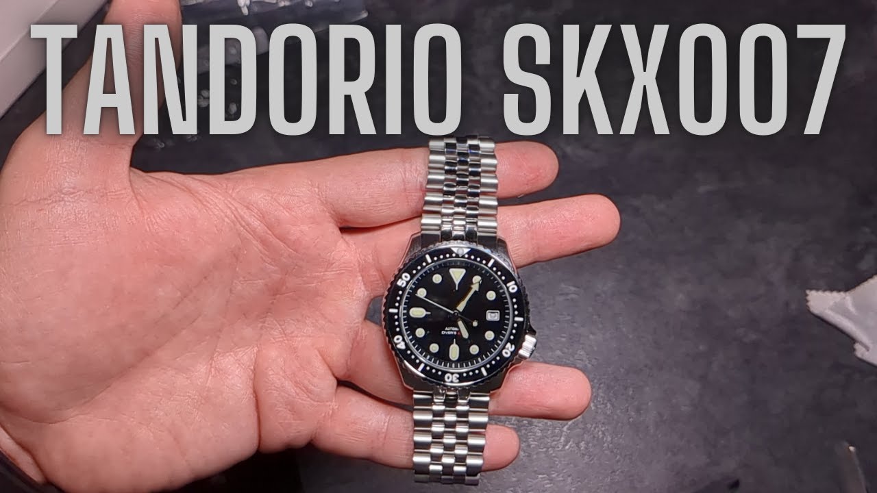 Tandorio SKX007: para los que no sabemos o no podemos hacer MODS - YouTube
