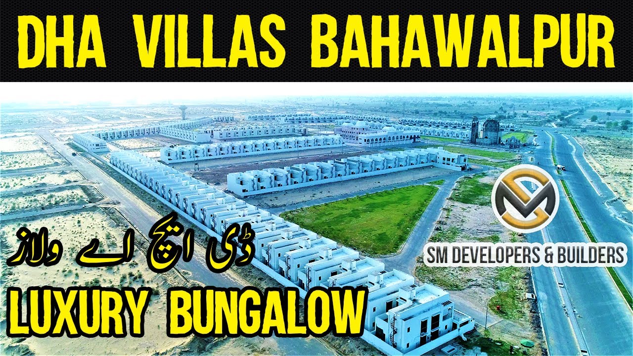 Luxury DHA Villas | Amna Homes Ground + 1 Unit | DHA Bahawalpur | SM ...