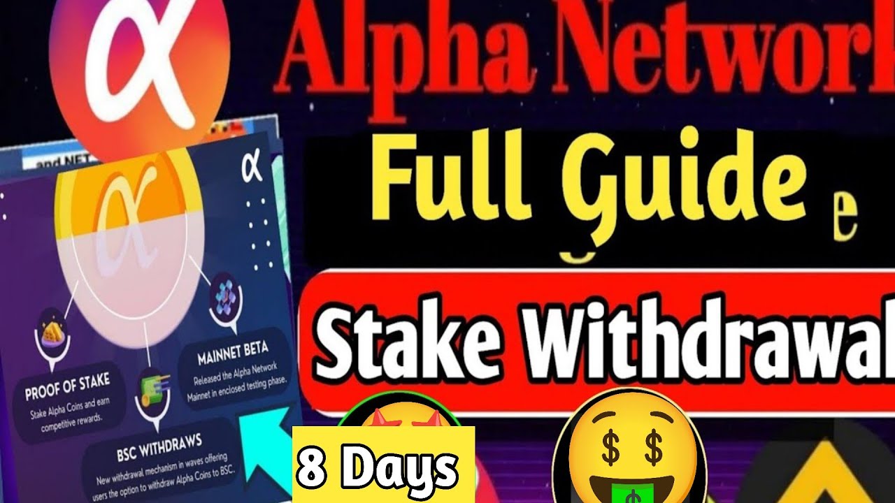 Alpha network stake Unlock | Alpha network Stake | alpha network ...