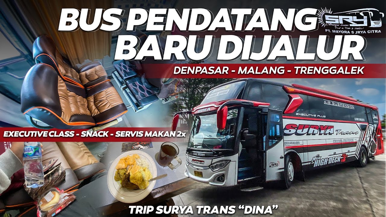 TERMURAH DIJALURNYA‼️ SERVICE MEWAH DARI BUS PENDATANG BARU🤗 - Trip Po ...