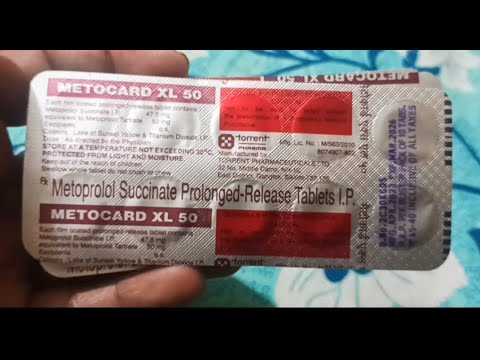 metocard xl 50 tablet uses in hindi #metocard #cl #50 tablet price dose ...
