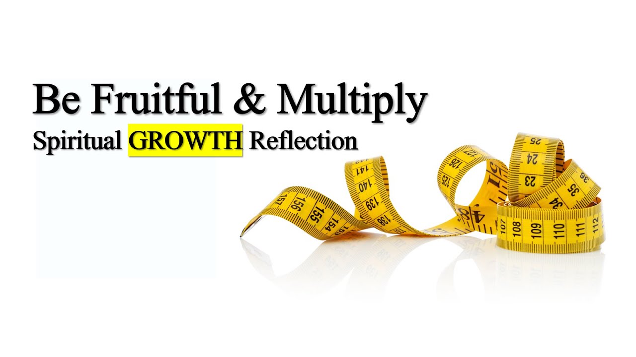 Be Fruitful and Multiply | Spiritual GROWTH Reflection - YouTube