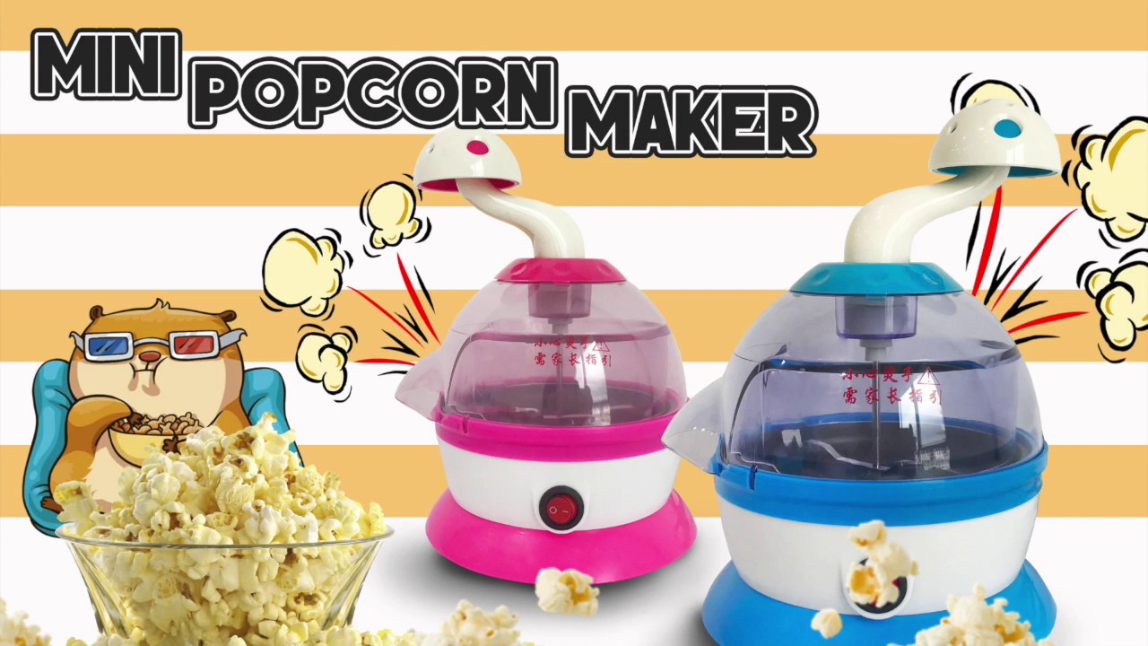 POPCORN MAKER~DIY homemade kids yummy snack popcorn - YouTube