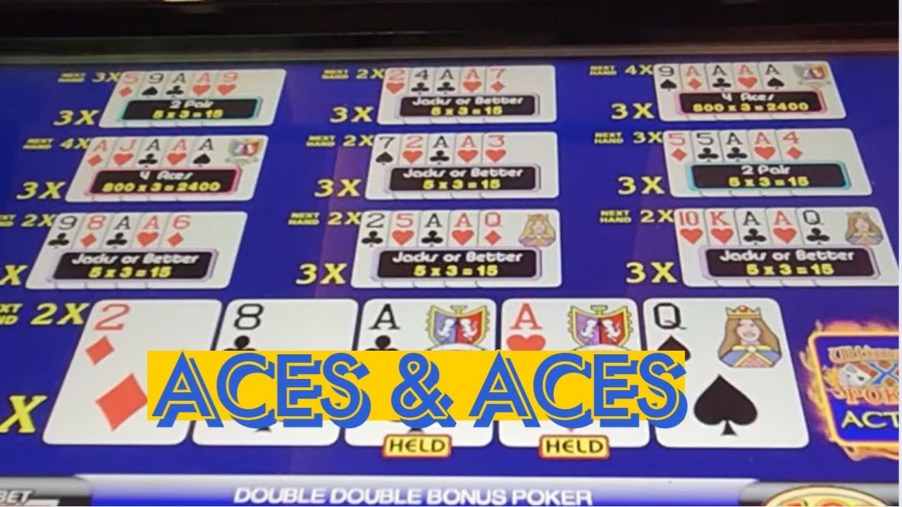 Video Poker Ultimate X/BEST Winning Video in Days PART 1! - YouTube