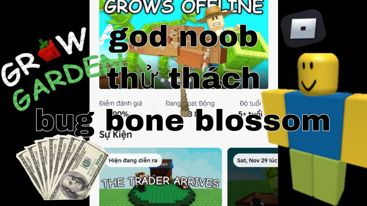 Grow a garden [p1] bug trái #roblox #growagarden - YouTube