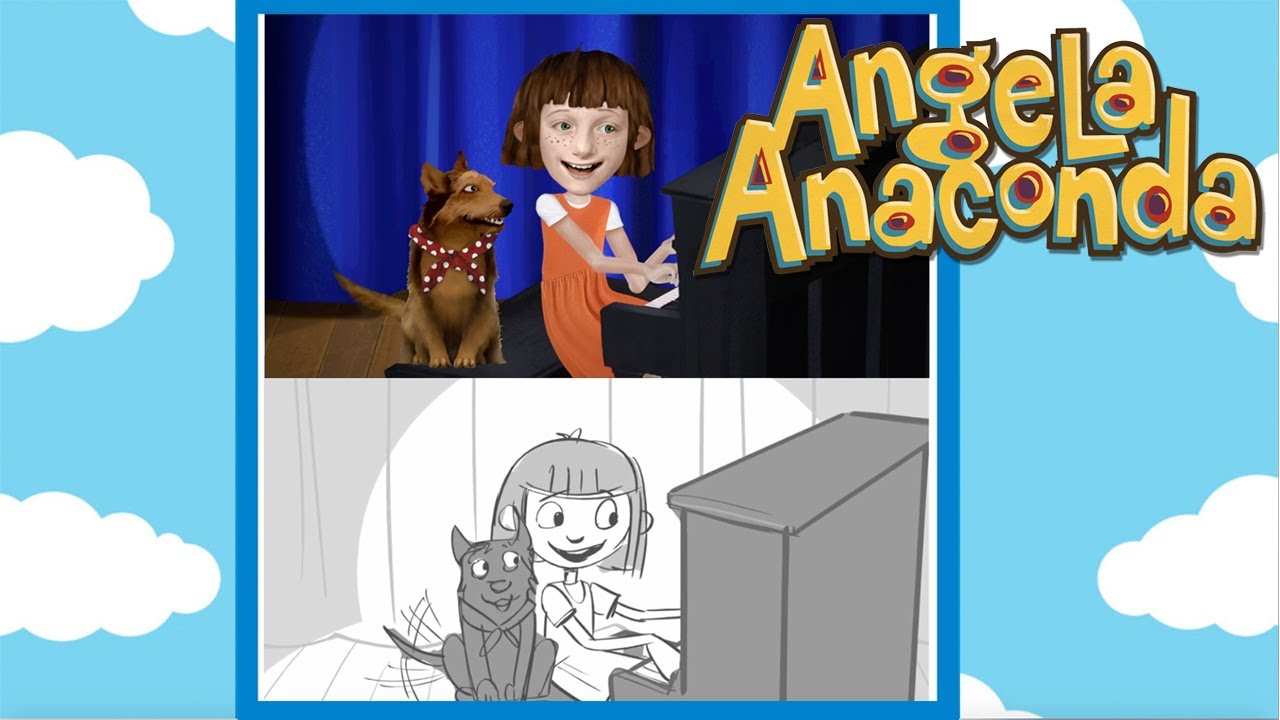 New Angela Anaconda - Animatic to Animation Comparison - YouTube