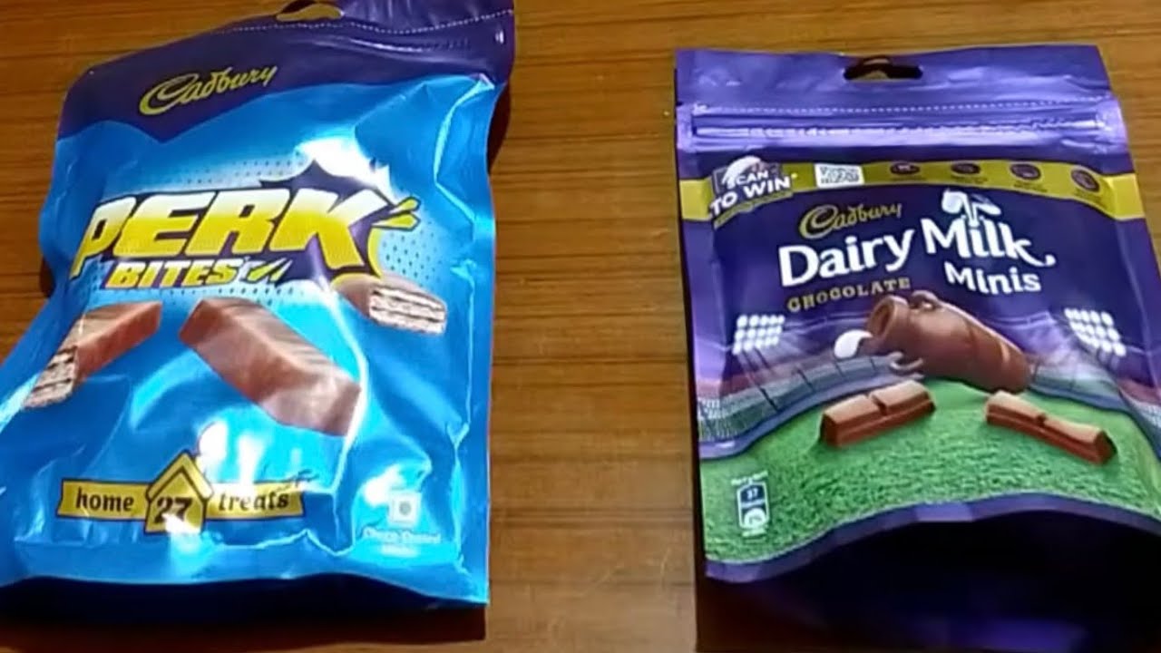 Cadbury Dairy Milk minis 149₹ Versus Cadbury Perk Bites 99₹ #chocolates ...