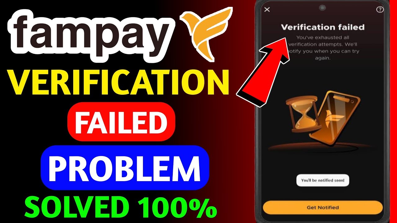 Fampay Verification Failed Problem Solved || Fampay Your Friend Has Not Upgrade His Kyc Problem ...