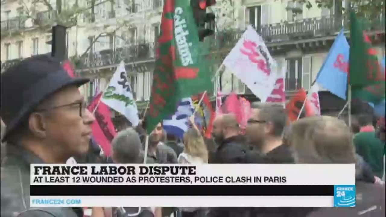 France labour law protests: "This is not the dying breath of the ...
