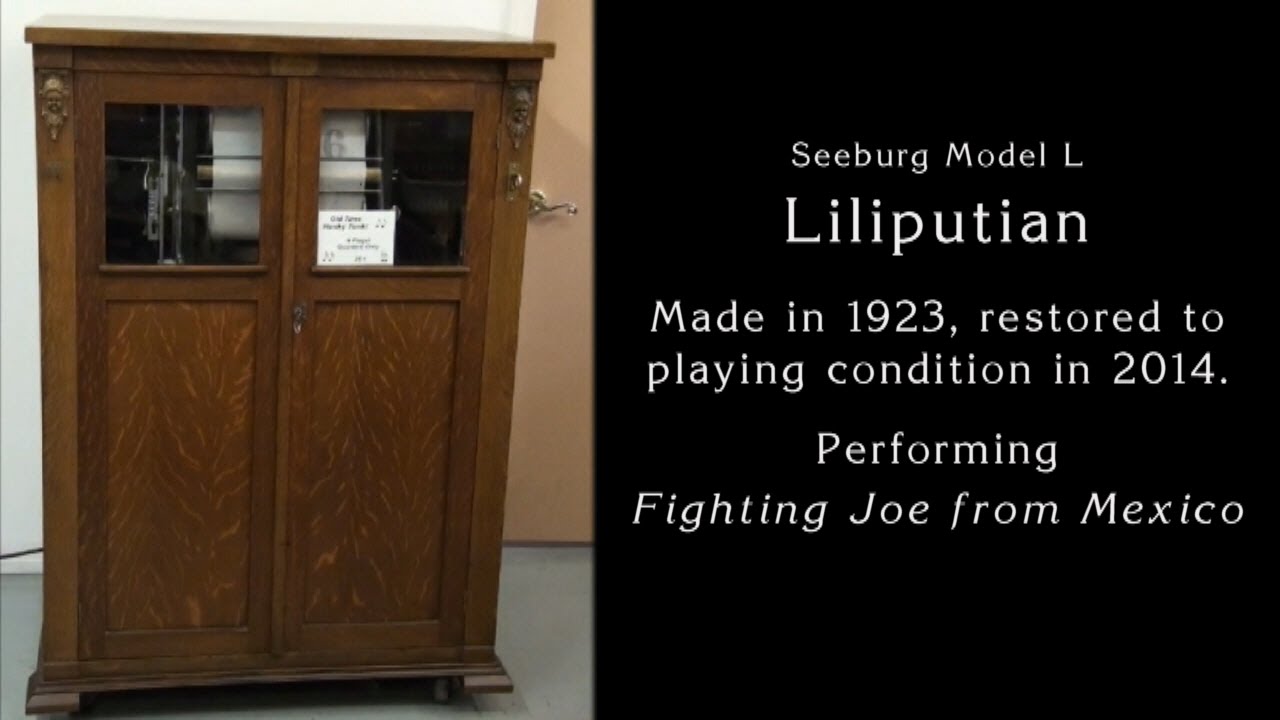 Seeburg Model L from 1923 - YouTube