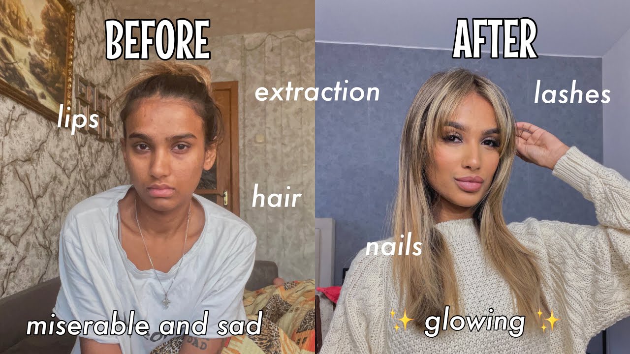 EXTREME Glowup Transformation || glowing up after reaching my lowest - YouTube