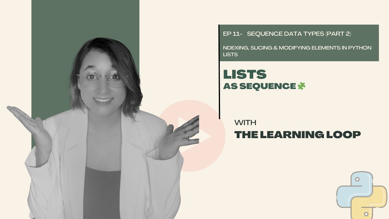 Learn Lists in Python | Store, Access & Modify Multiple Values Easily - YouTube