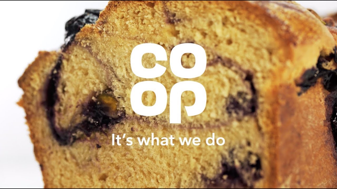 Co-op | Blueberry, White Chocolate & Pistachio Babka - YouTube