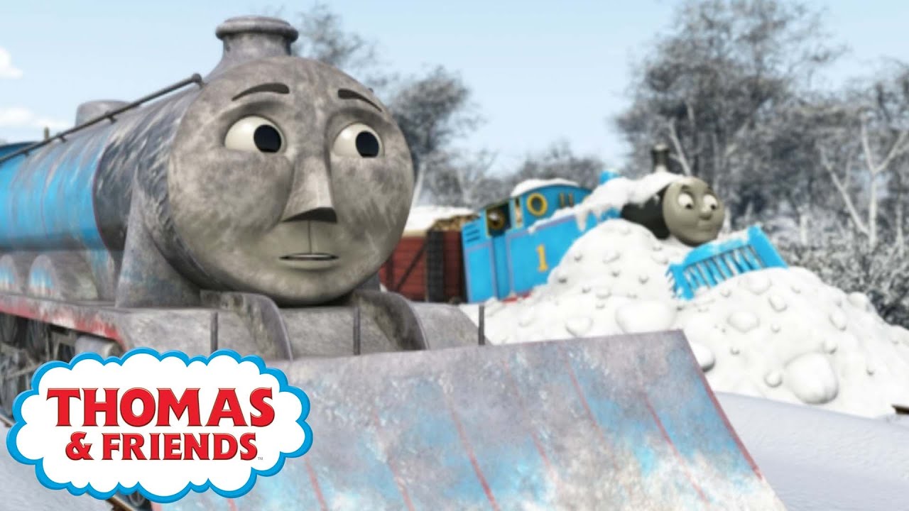 Thomas & Friends™ - Snow Tracks | Best Train Moments | Cartoons for ...