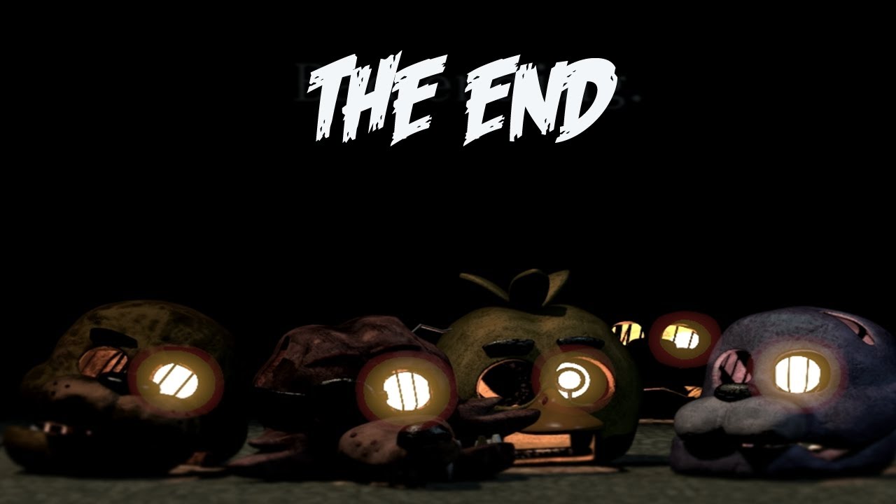 Fnaf 3 La Noche Final La Muerte Del Hombre Morado Youtube