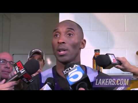 Kobe Bryant's first practice after his torn achilles injury - YouTube