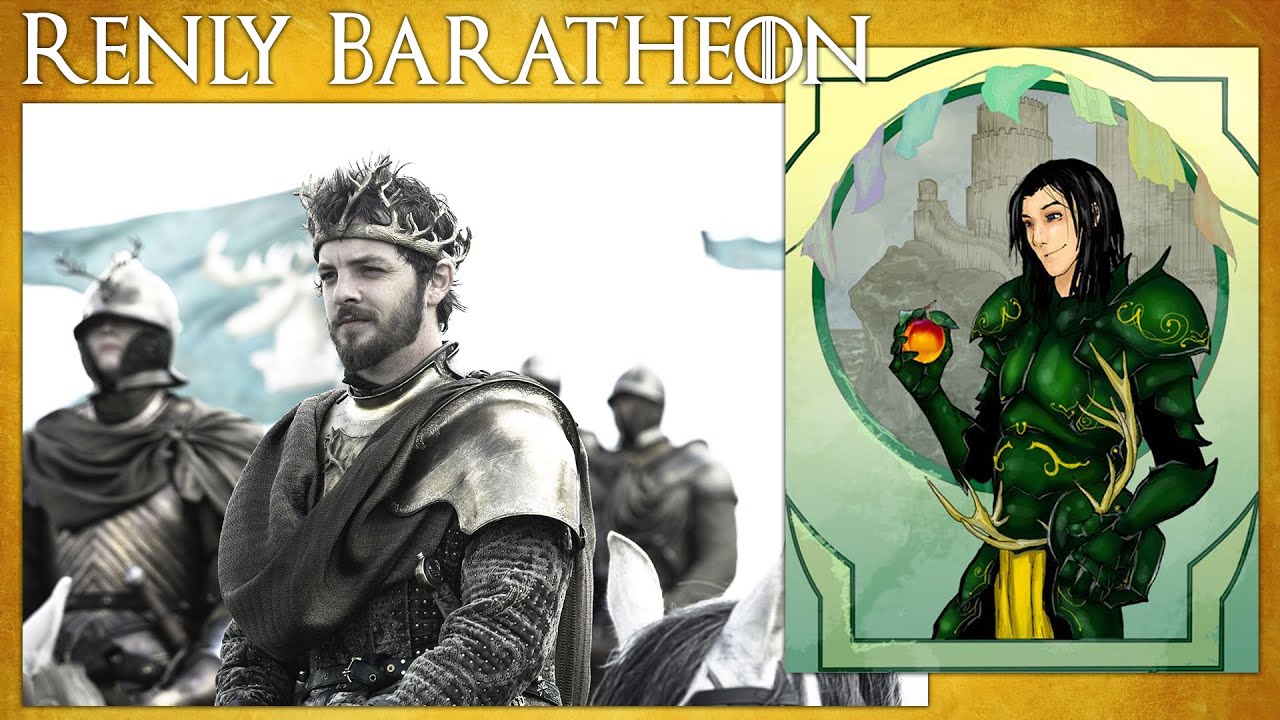 Renly Baratheon - ASOIAF personaggi - YouTube