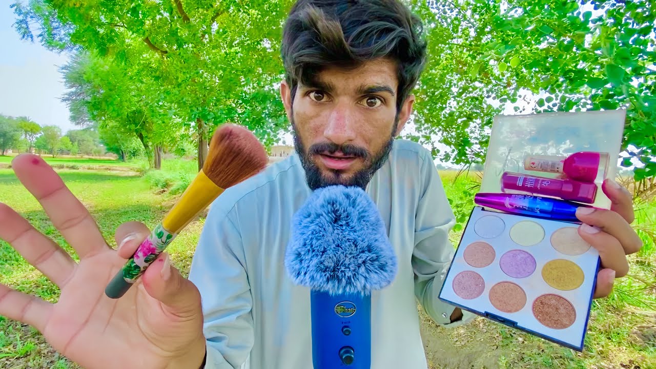 ASMR _ Fast & Aggressive Doing Your Makeup Application (Soft Spoken) - YouTube