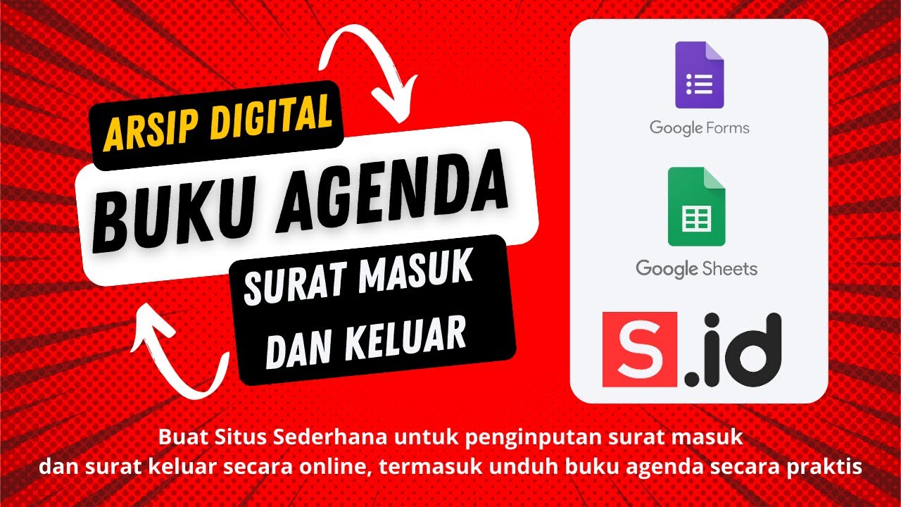 Praktik Arsip Digital - Buku Agenda Online | Google Form, Google ...