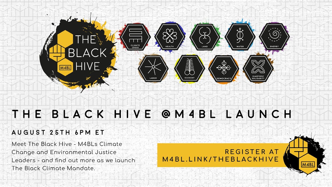 The Black Hive @M4BL Launch - YouTube