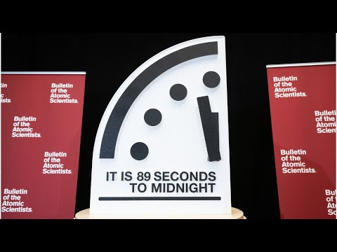 Doomsday Clock Moves Closest Ever to Destruction - YouTube