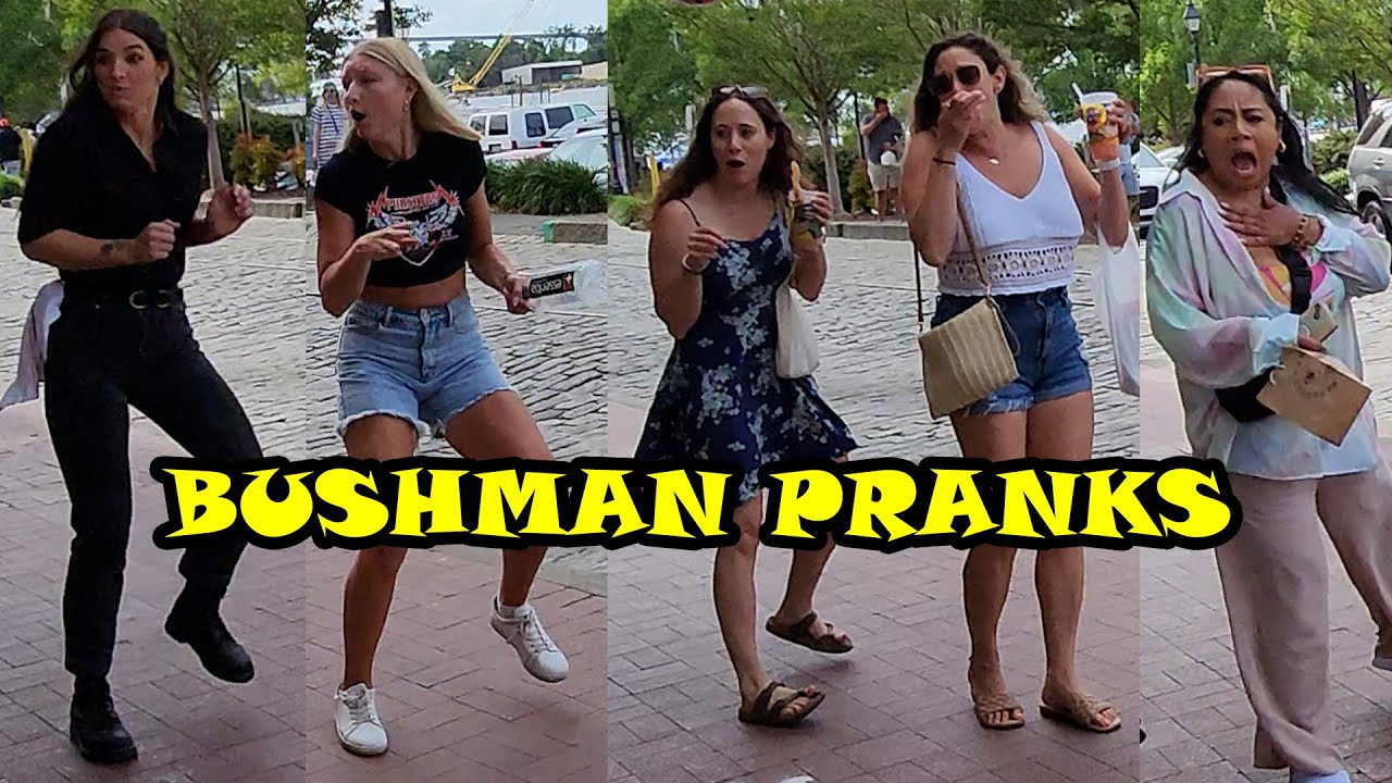 20240601 P3 Bushman Scares in Savannah, GA #georgiapranksters #bushman ...