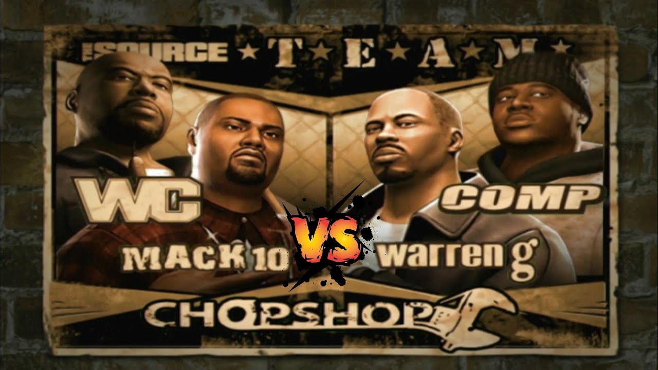 Def Jam Fight For NY | WC & MACK 10 vs WARREN G & COMP | HARD! (PS3 ...