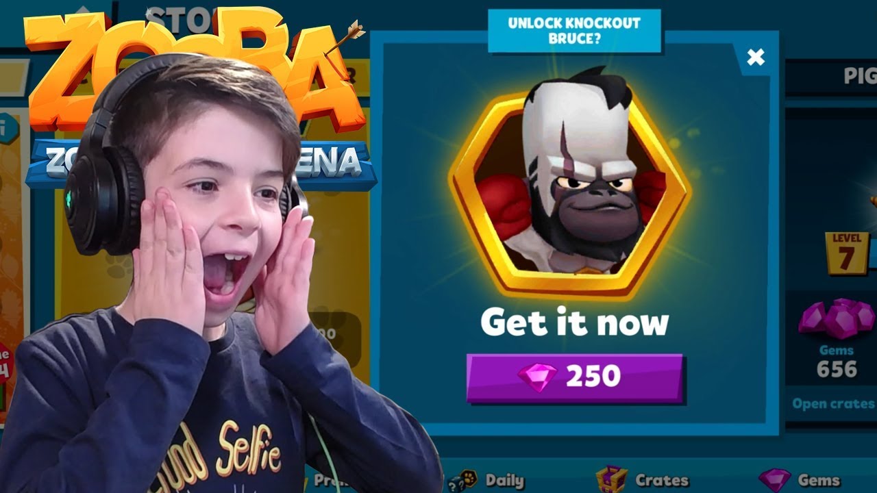 NEW BRUCE SKIN - NEW UPDATE! - Zooba - YouTube