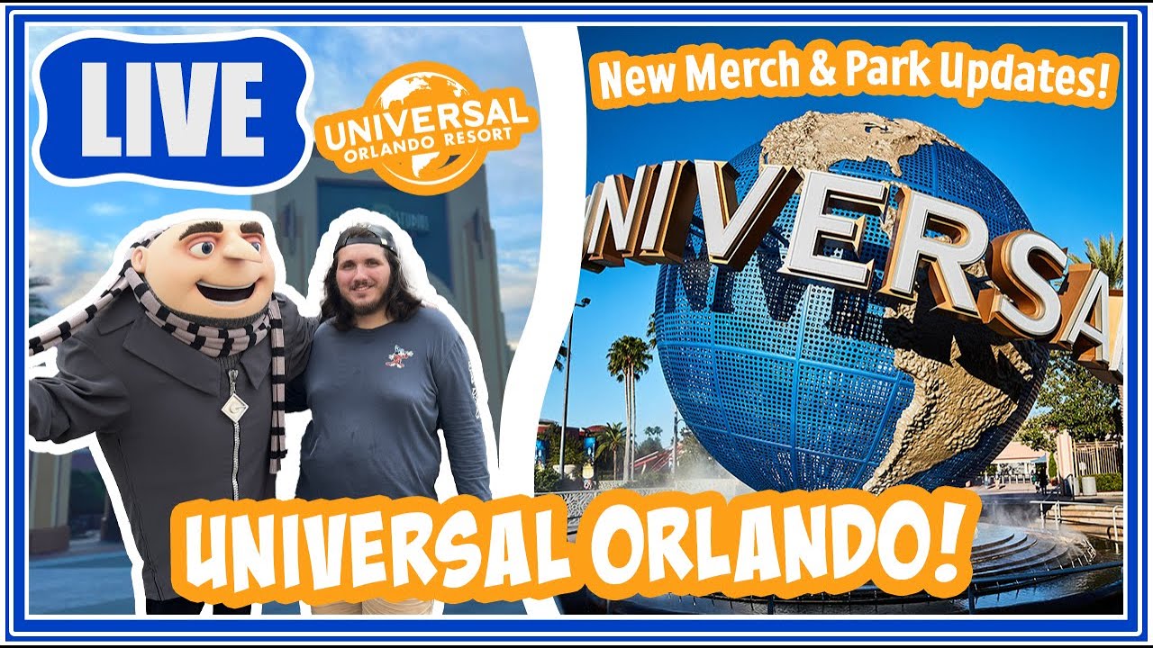 🔴Live: Day at Universal Orlando! - Epic Universe Merch & Mardi Gras ...