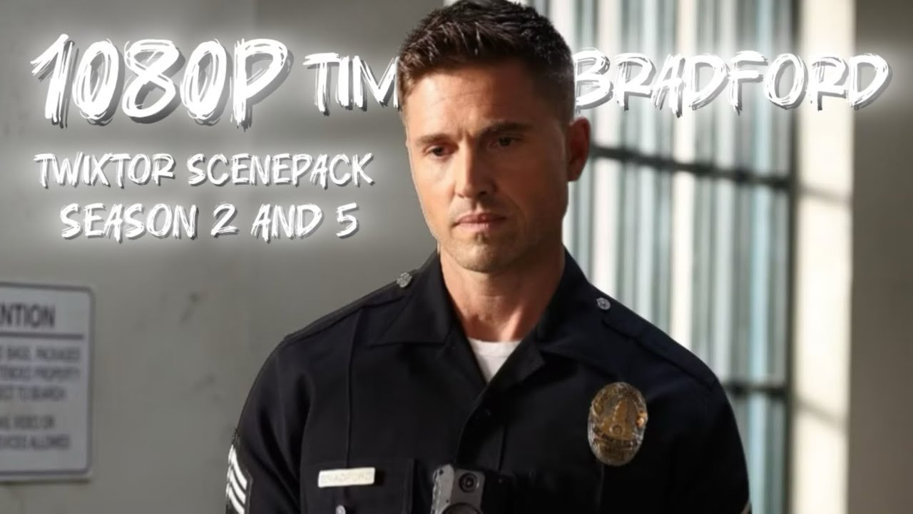 Tim Bradford Twixtor Scenepack 1080p (The Rookie - Season 2 and 5 ...