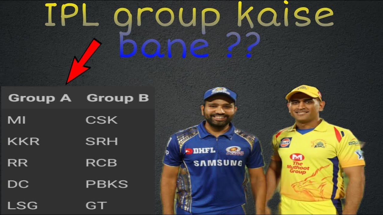 IPL Group kaise bane he ??? | All IPL details explained 🏏 - YouTube