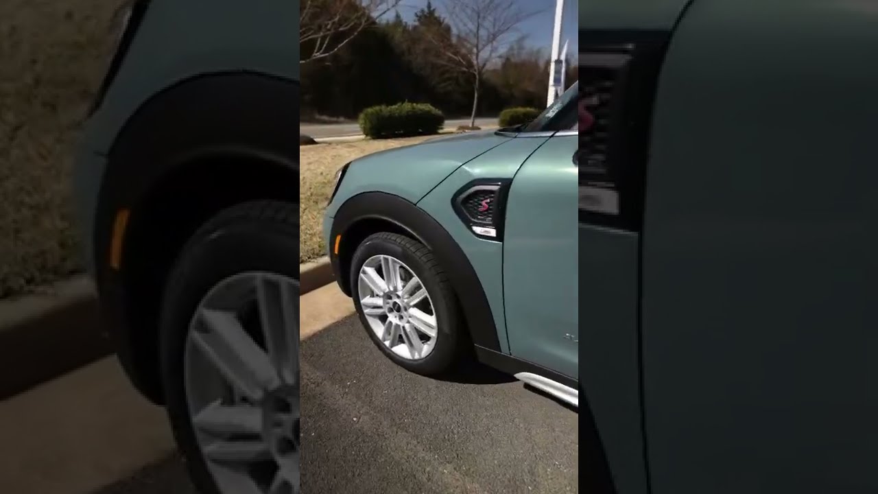 MINI Cooper Countryman Sage Green - YouTube