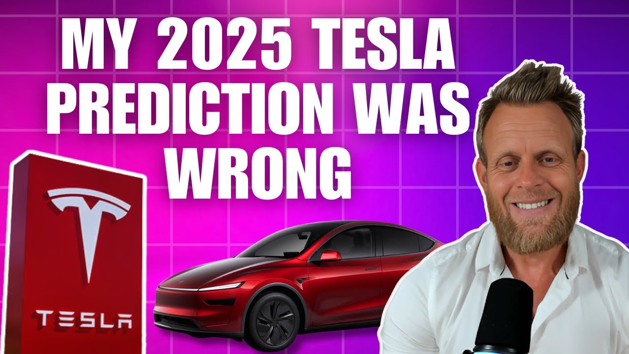 Tesla Falls off a Cliff... but my 2025 Tesla sales fall prediction was ...