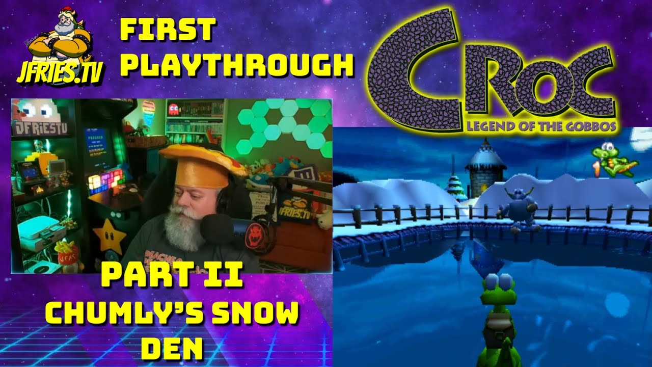 Croc: Legend of the Gobbos - Part II - Chumly's Snow Den - YouTube