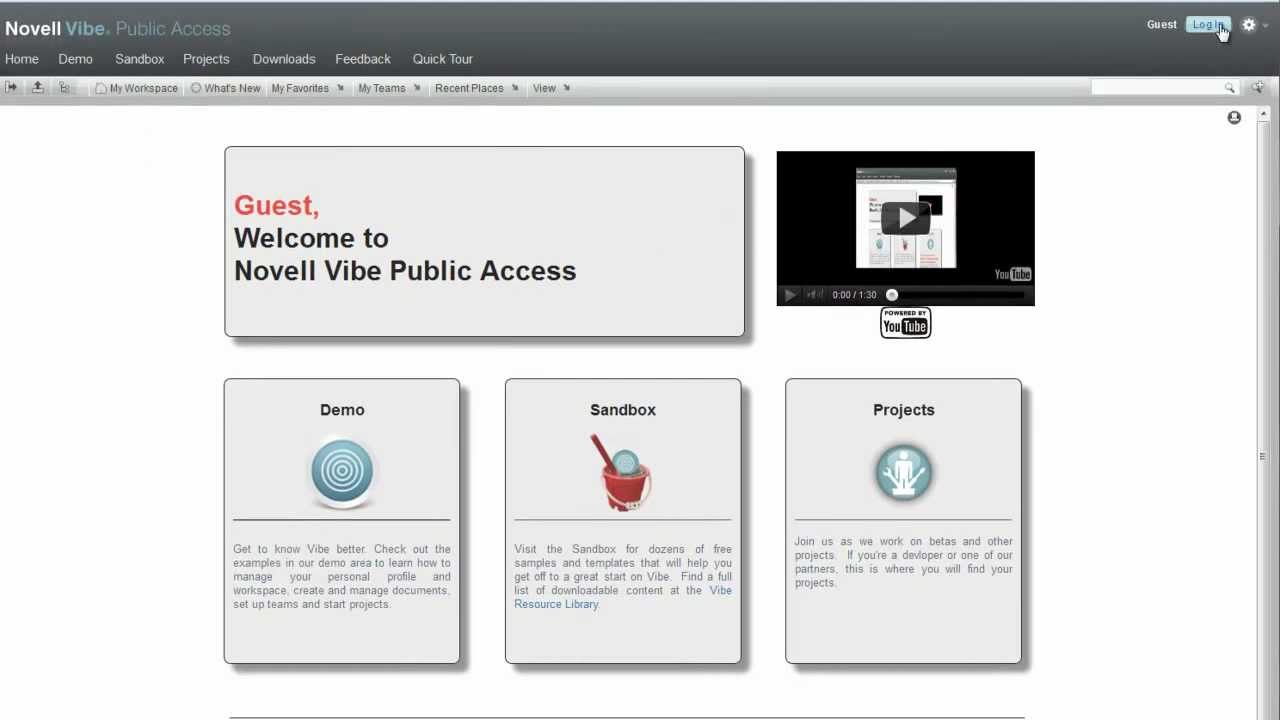 Vibe Public Access QuickTour Video - YouTube
