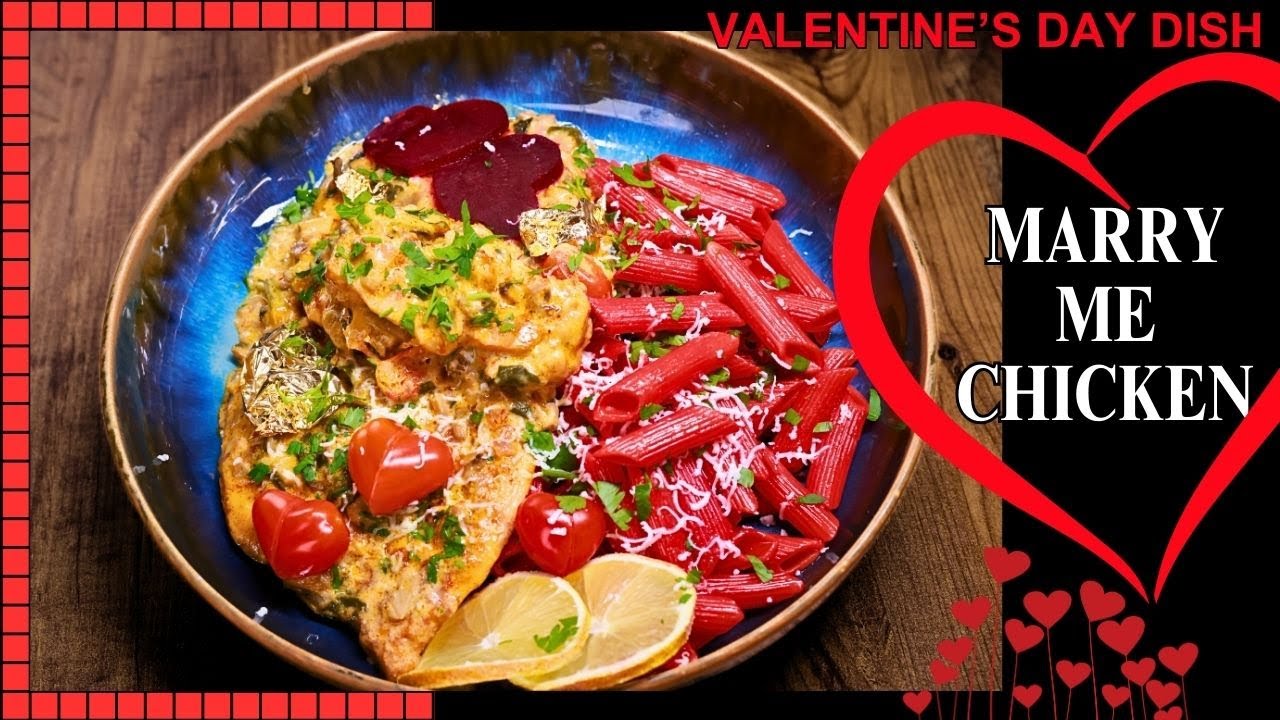 Marry Me Chicken, a romantic dinner on your Valentine's Day ️ - YouTube