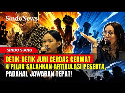 Detik-detik Juri Cerdas Cermat Salahkan Artikulasi Peserta, Padahal Jawaban Tepat! | Sindo Siang