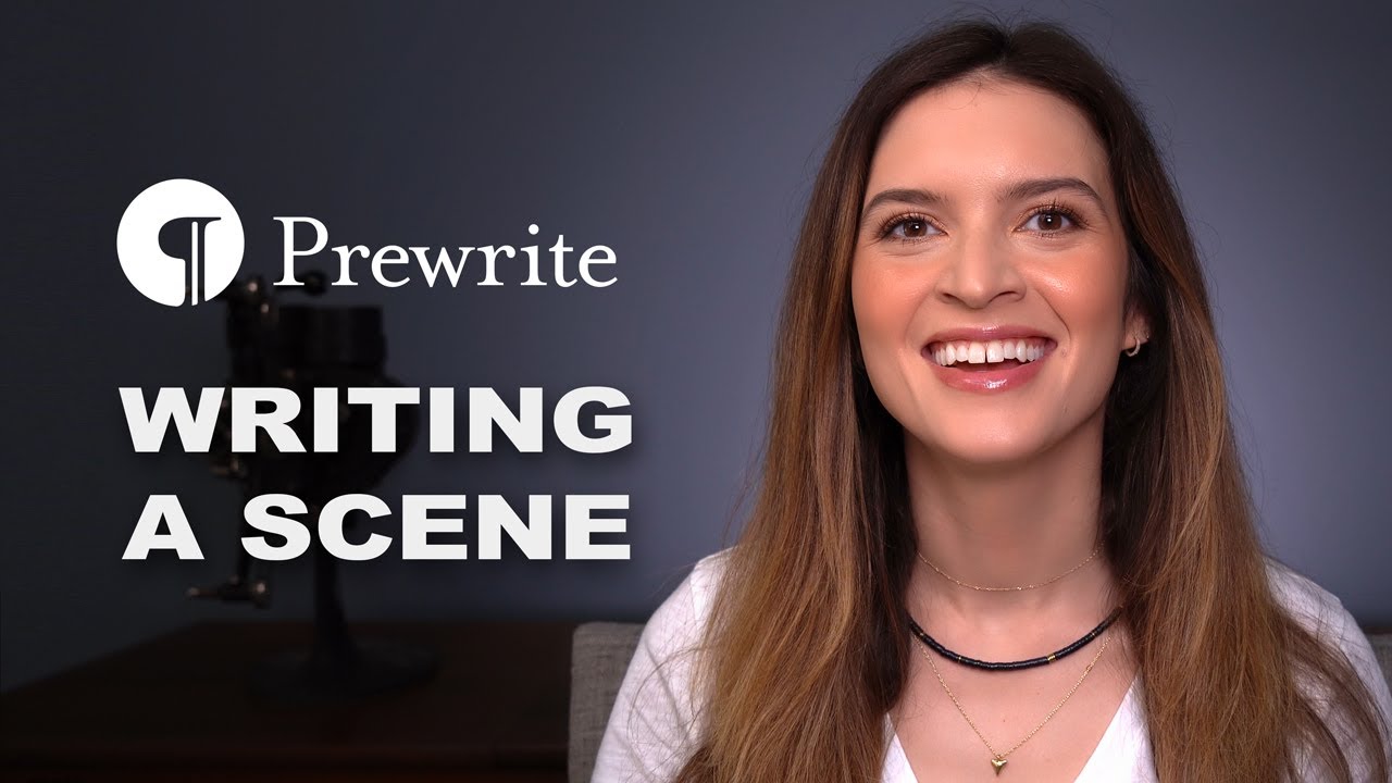 Writing a Scene in Prewrite - YouTube