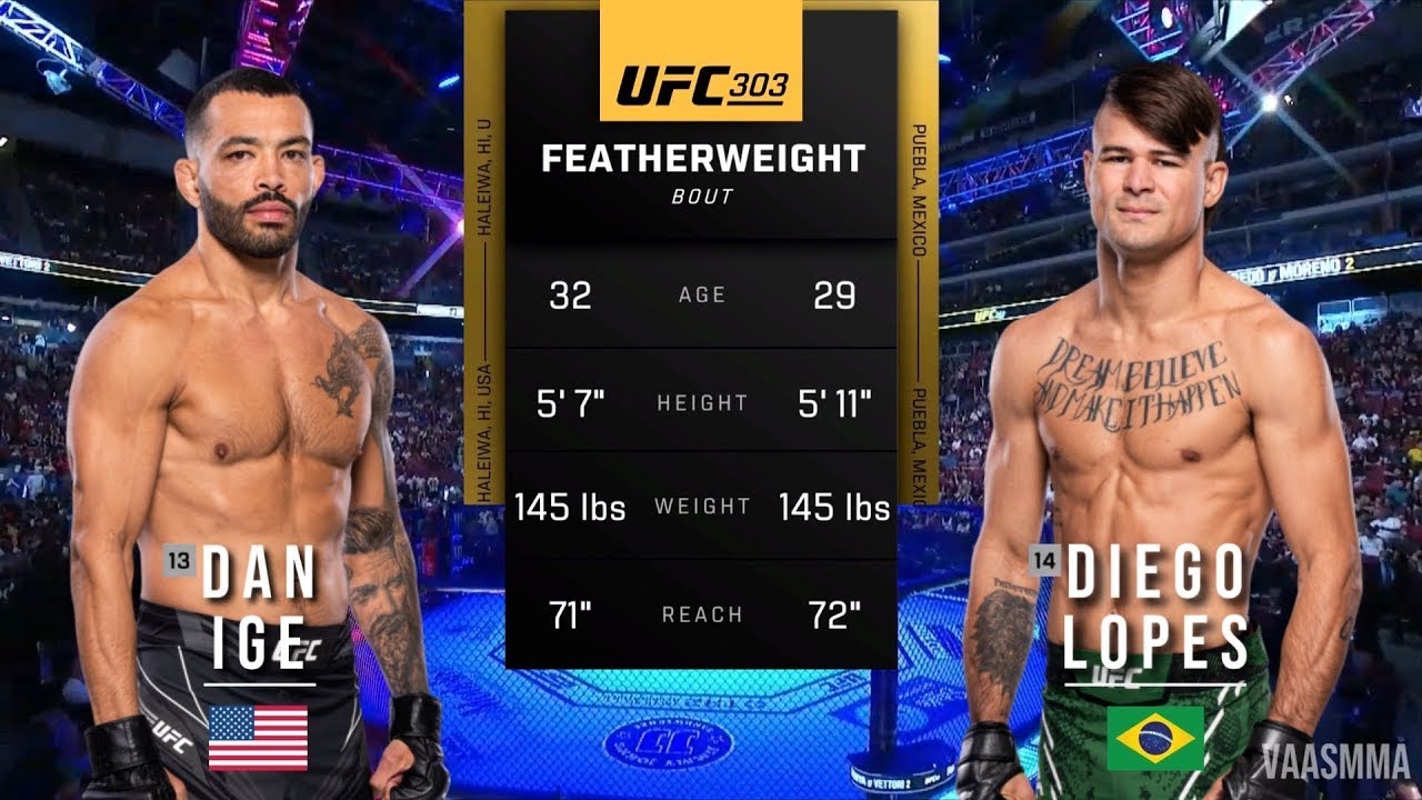 Dan Ige Title Run Episode 2: The Diego Lopes Rematch - YouTube