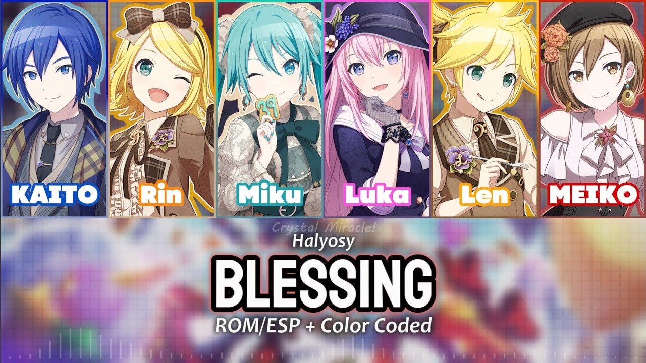 (FULL) | Halyosy feat. VOCALOIDS「Blessing」【ROM/ESP】 - YouTube