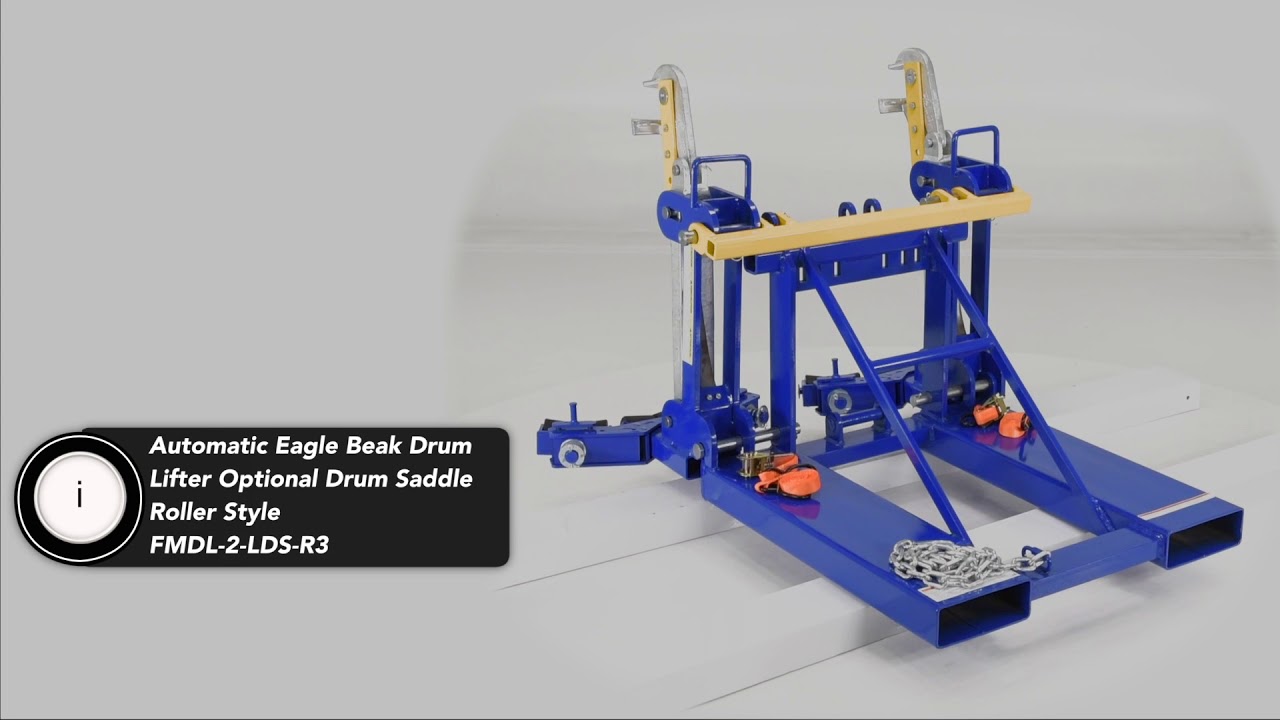 FMDL Automatic Eagle Beak Drum Lifters - YouTube