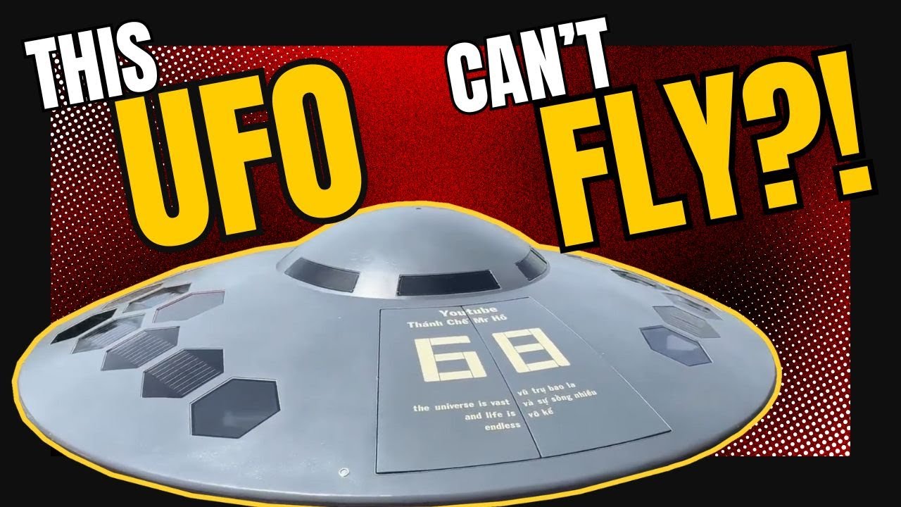 🛸Turning a UFO Dream into a DIY Boat – Built from Scratch! || by @Mr_Ho ...