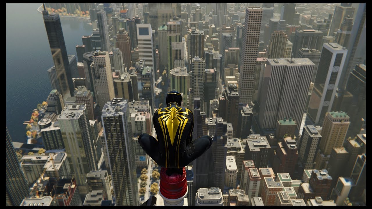 Marvel's Spider-Man Bulletproof Suit Free Roam - YouTube