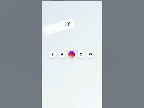 Creates Social Media pop-up menu with icons and hover effects | HTML ...