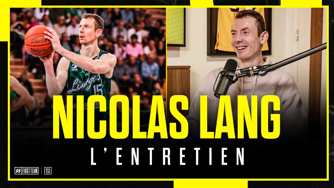 NICOLAS LANG, L'ENTRETIEN : le record de 3 PTS, l'Équipe de France, le All-Star Game ...