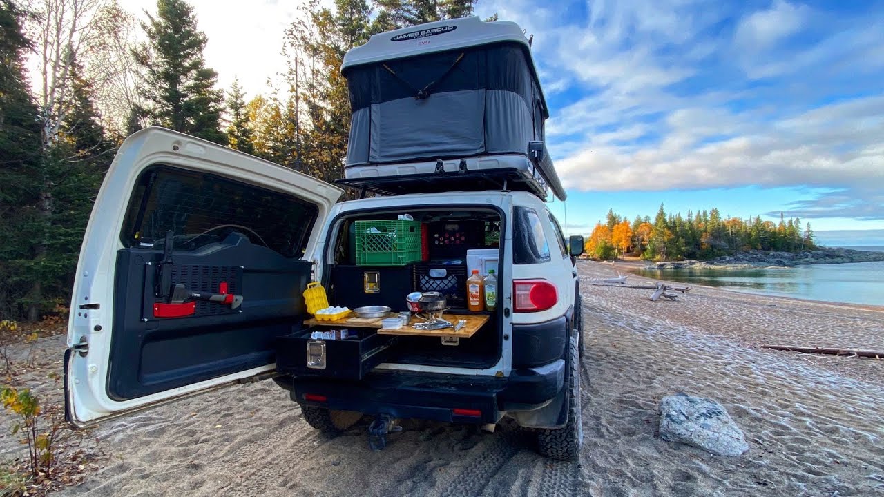 FJ Cruiser / FJ60 REAR STORAGE Drawer Build for Car Camping and ...