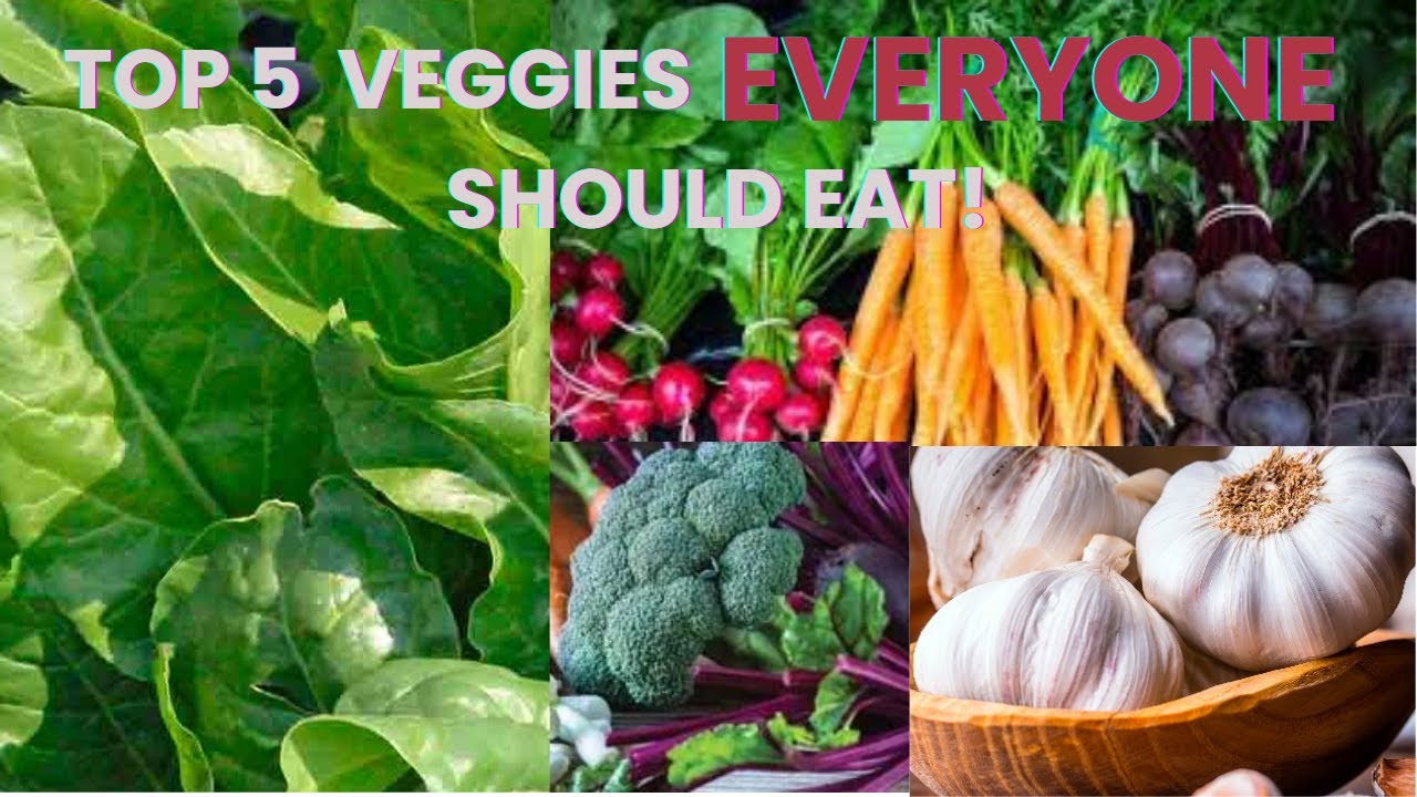 Top 5 Healthy Vegetables in the World | Top 5 Leafy Green Vegetables ...