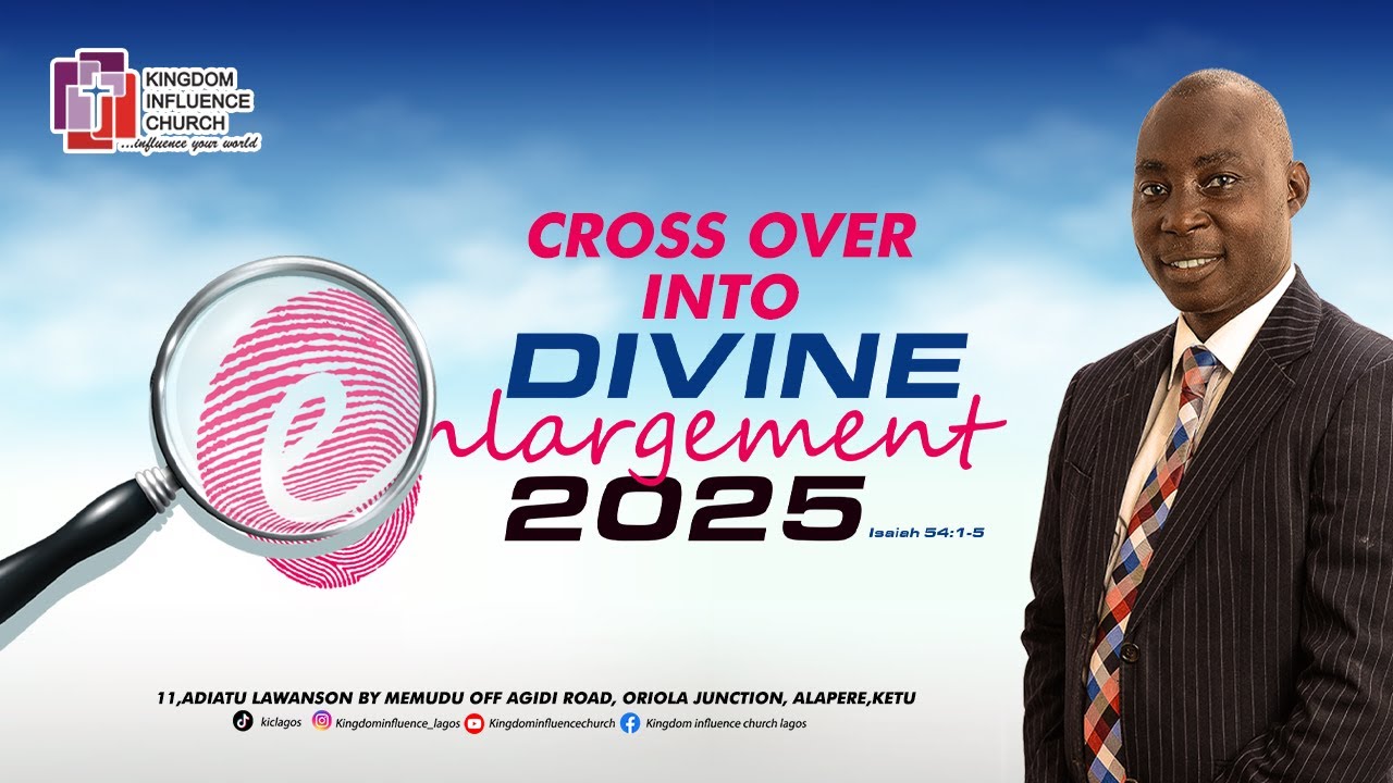 CROSS OVER INTO 2025 DIVINE ENLARGEMENT - YouTube